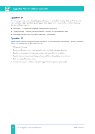 NEBOSH Unit IG1 | PDF