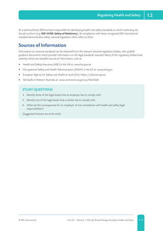 NEBOSH Unit IG1 | PDF