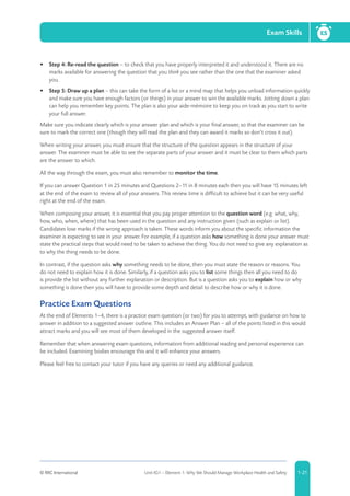 NEBOSH Unit IG1 | PDF