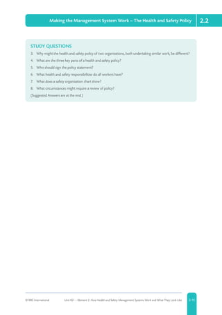NEBOSH Unit IG1 | PDF