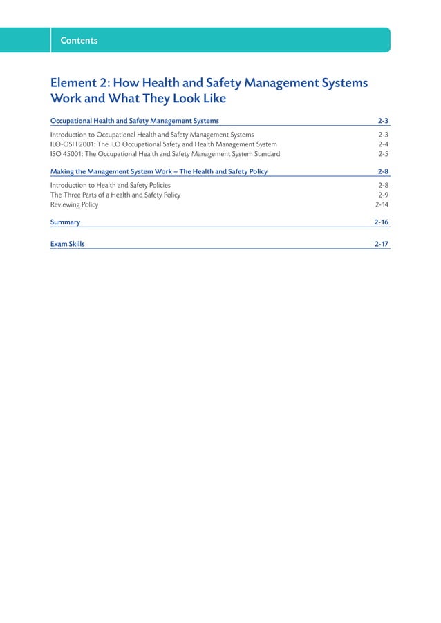 NEBOSH Unit IG1 | PDF | Medical Health