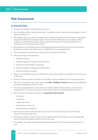 NEBOSH Unit IG1 | PDF