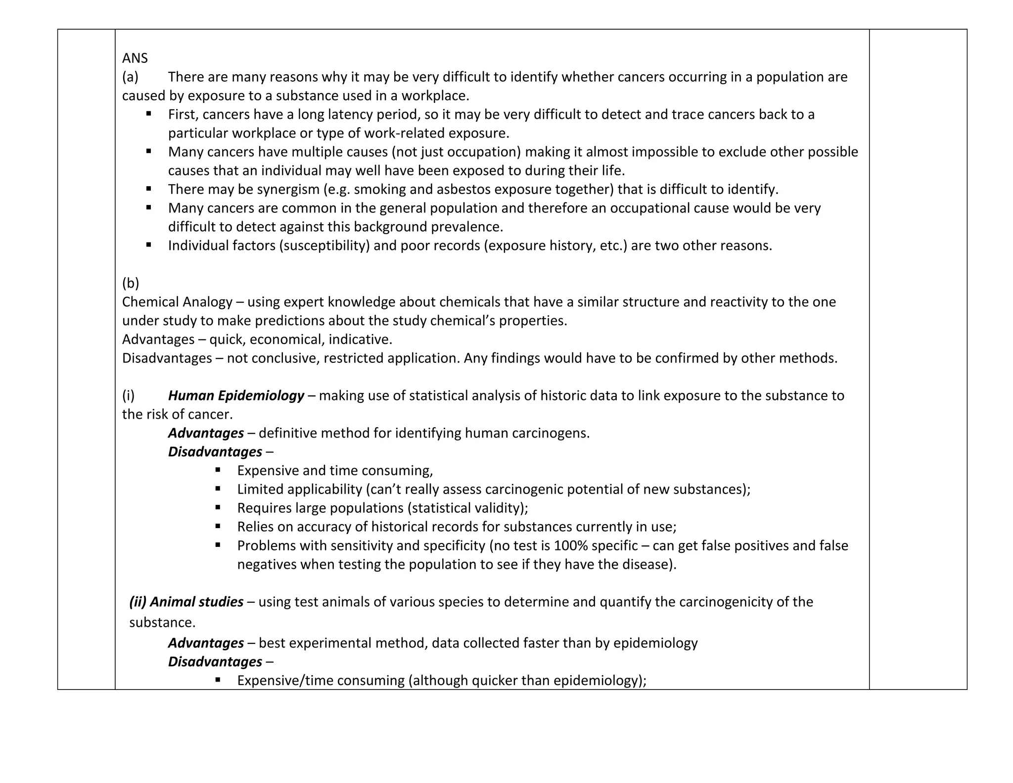 Nebosh unit ib questions ans matrix | PDF
