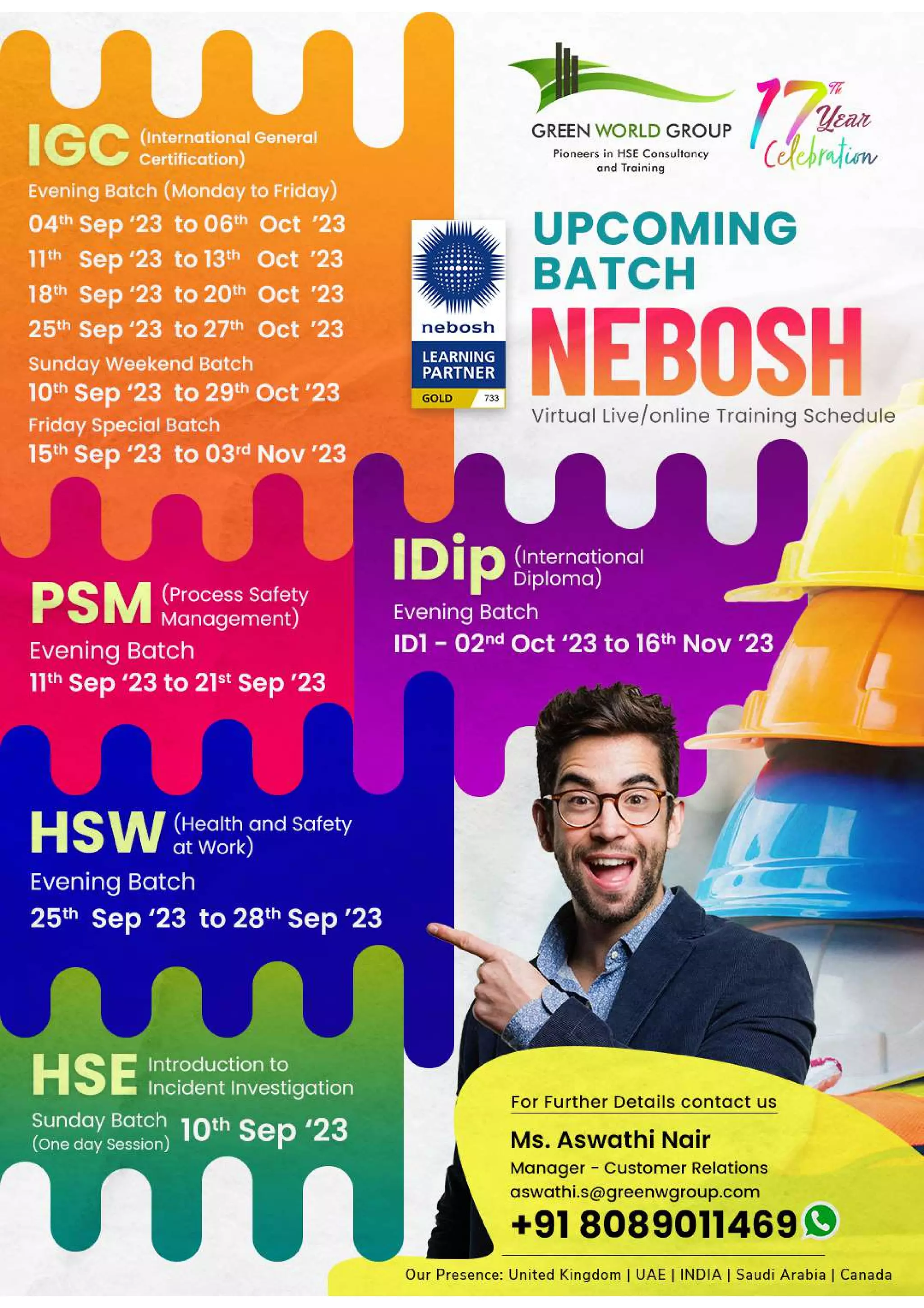 NEBOSH HSE CERTIFICATE IN PROCESS SAFETY MANAGEMENT | PDF