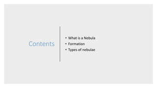 Nebulae | PPTX