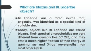 Nebulae, quasars, | PPTX