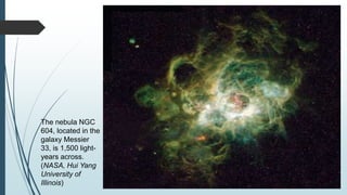 Nebulae, quasars, | PPTX