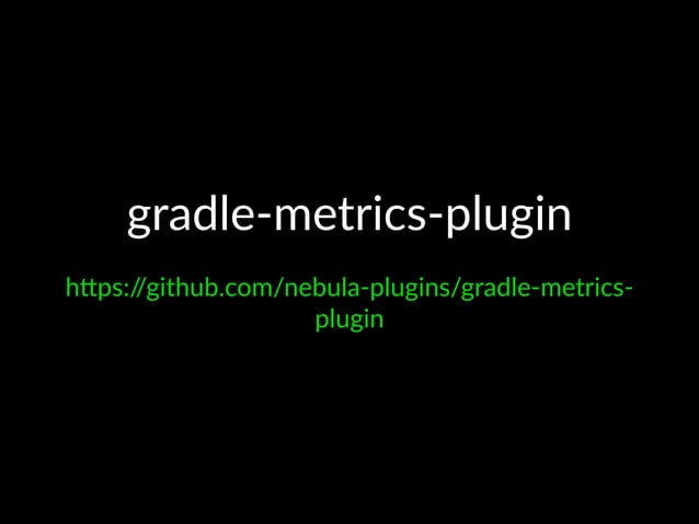 Nebula: Netflix's OSS Gradle Plugins | PPT