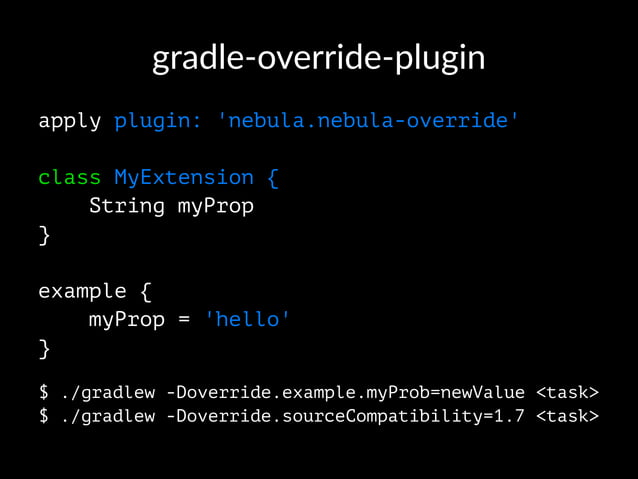 Nebula: Netflix's OSS Gradle Plugins | PPT