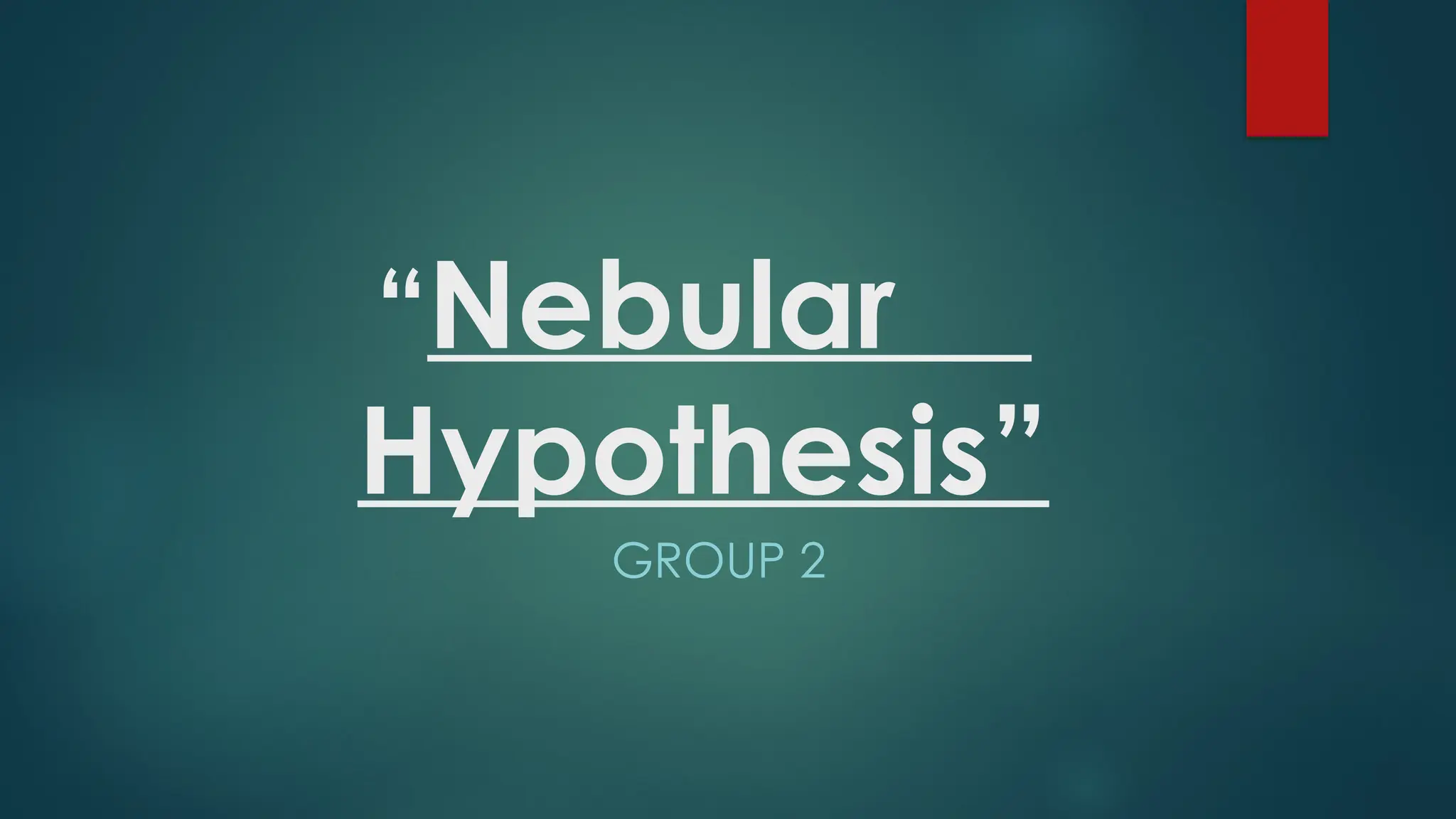 Nebular Hypothesis IN PHYSICAL SCIENCE SUBJECT.pptx