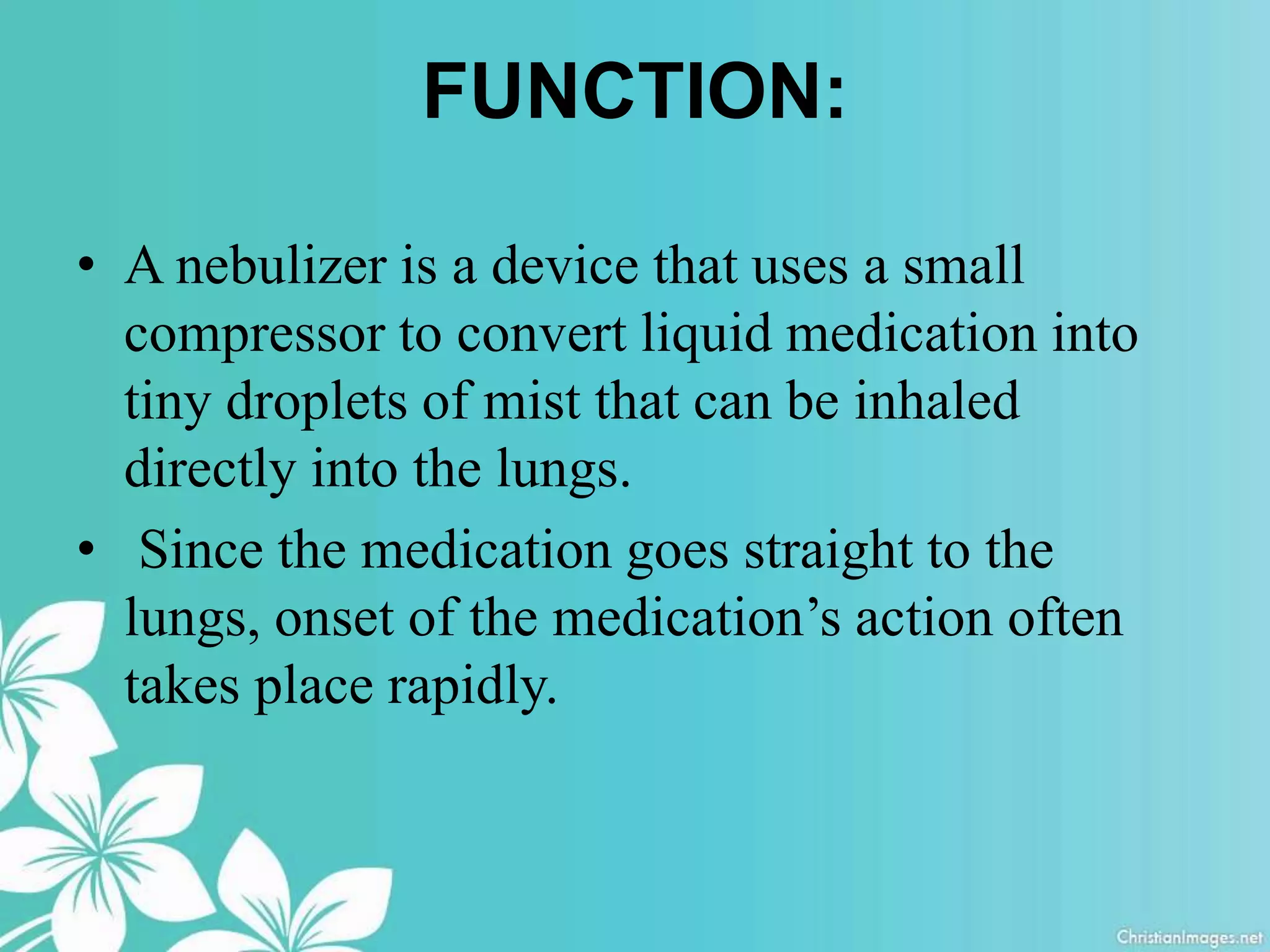 Nebulization Pptx