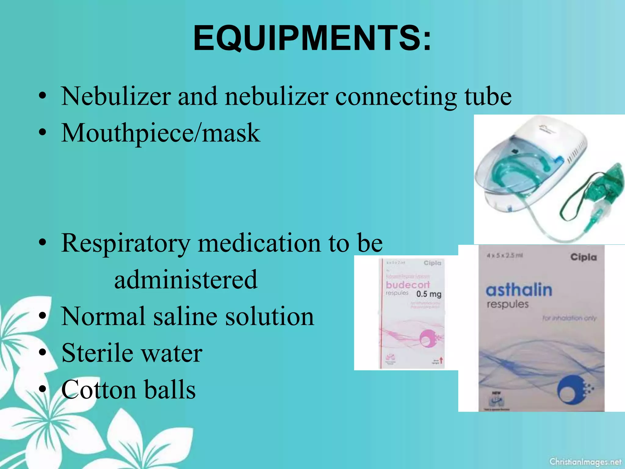 Nebulization | PPTX