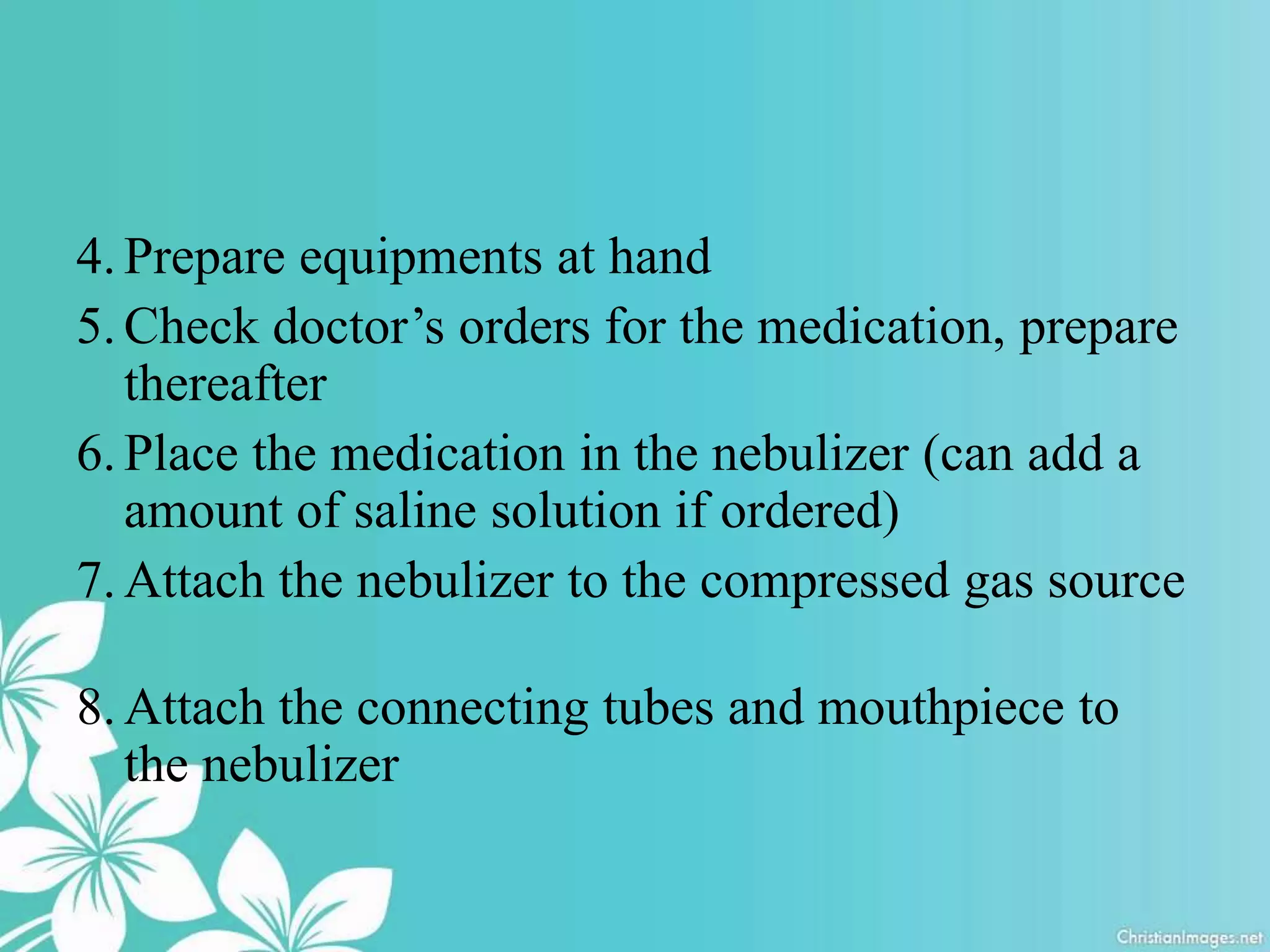 Nebulization | PPTX