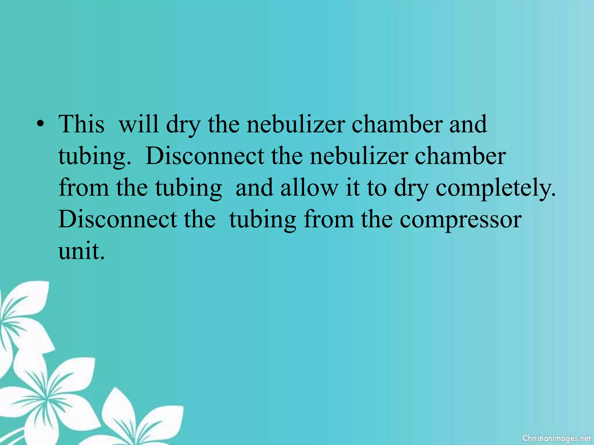Nebulization | PPTX