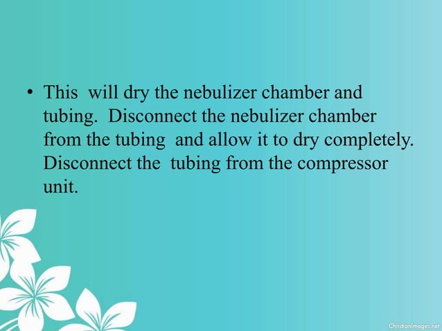 Nebulization | PPTX | Lung and Respiratory Health | Diseases and Conditions