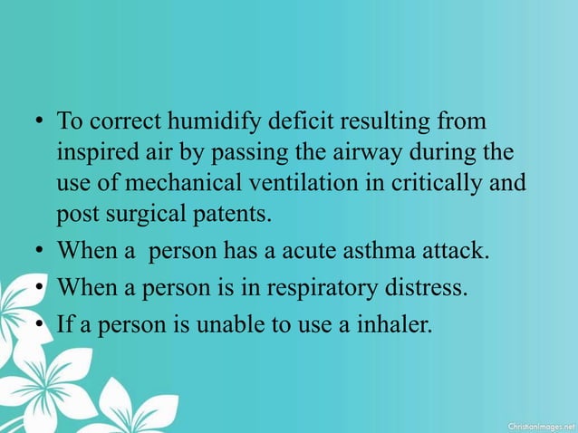 Nebulization | PPTX | Lung and Respiratory Health | Diseases and Conditions