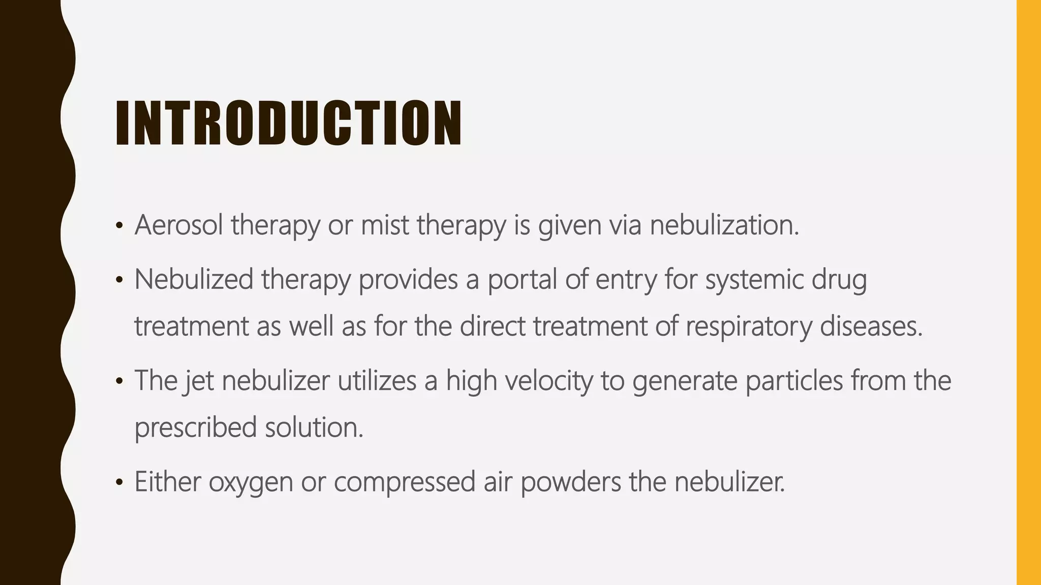 Nebulization | PPTX