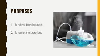 Nebulization | PPTX