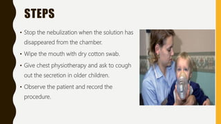 Nebulization | PPTX