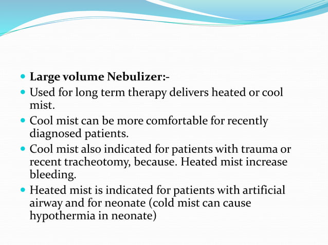 NEBULIZATION.pptx, anesthesia, pediatric | PPTX