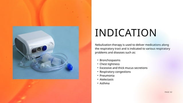 Nebulization.pptx—procedures , contraindications, and etc | PPTX