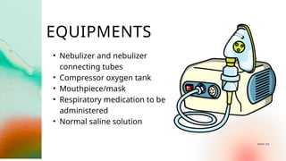 Nebulization.pptx—procedures , contraindications, and etc | PPTX