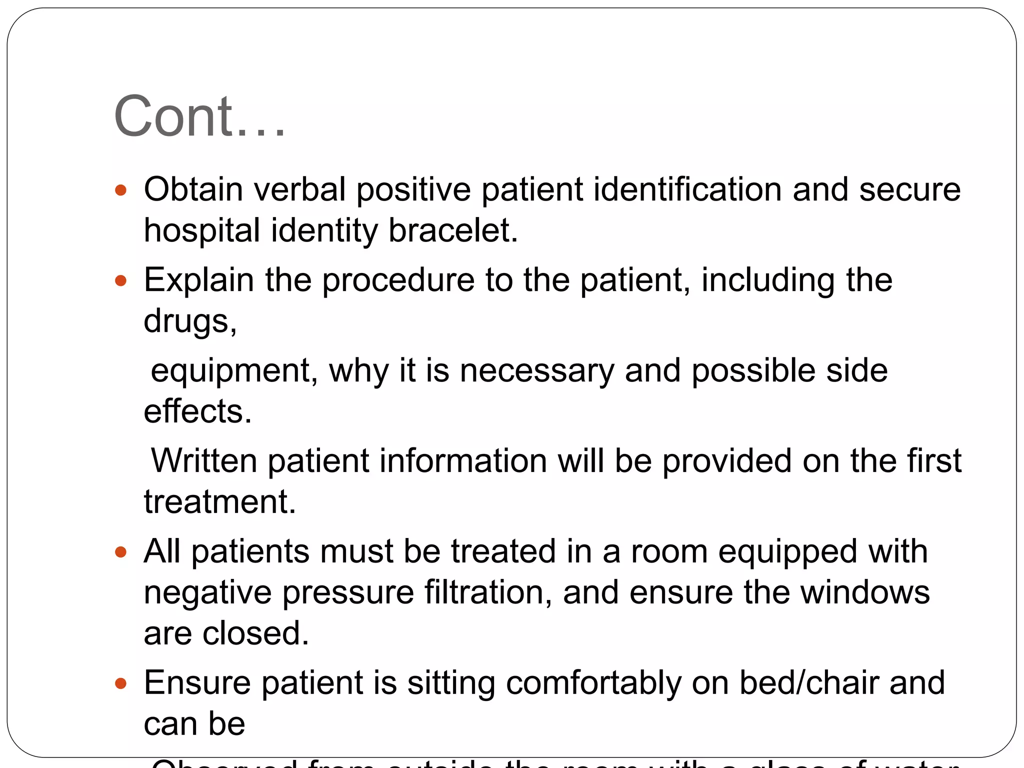 Nebulization procedure | PPTX