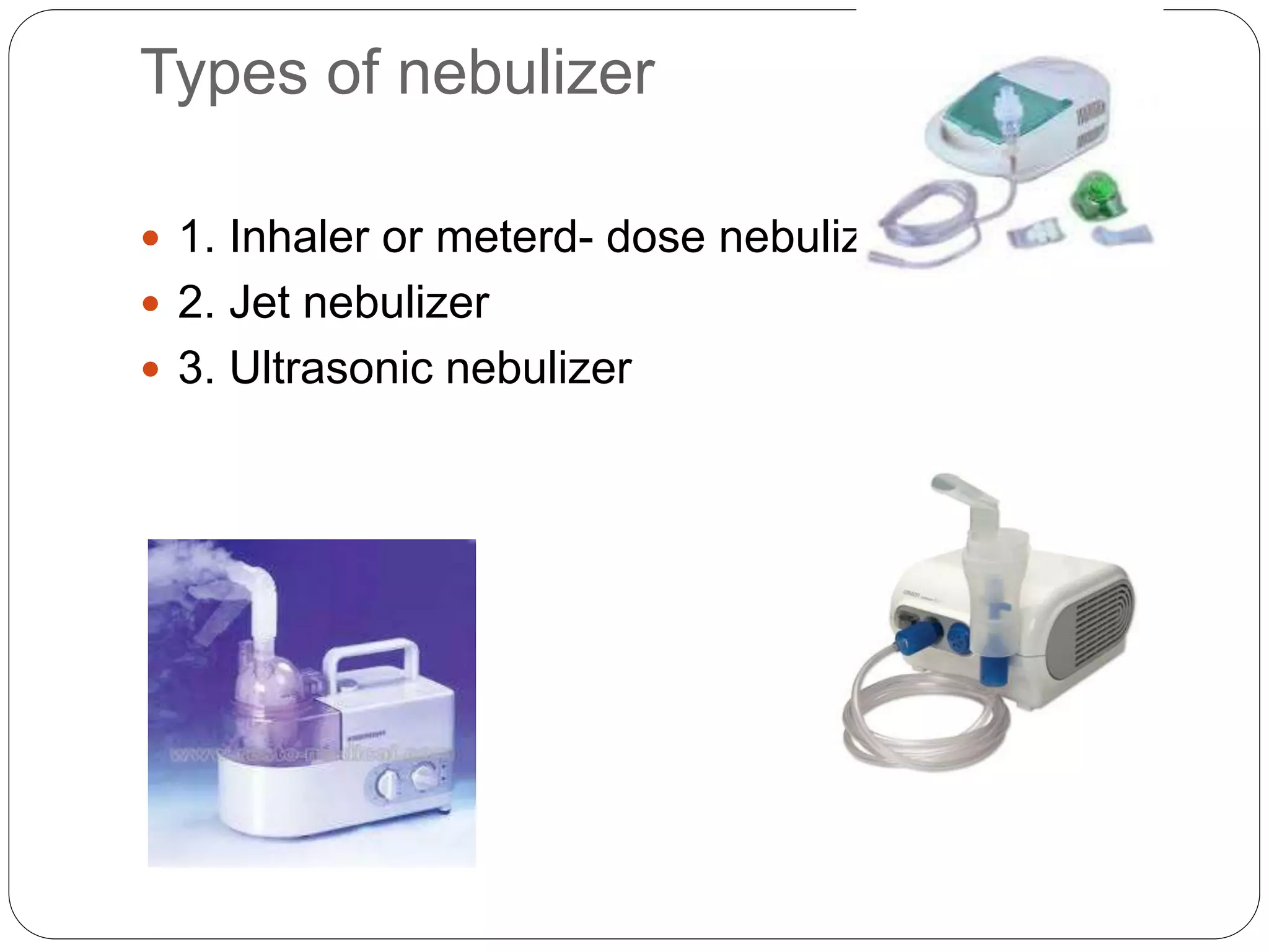Nebulization procedure | PPTX