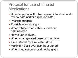 Nebulization procedure | PPTX