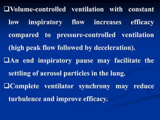 Nebulized antibiotics: By:Prof. Khaled Hussein, MD Professor of ...