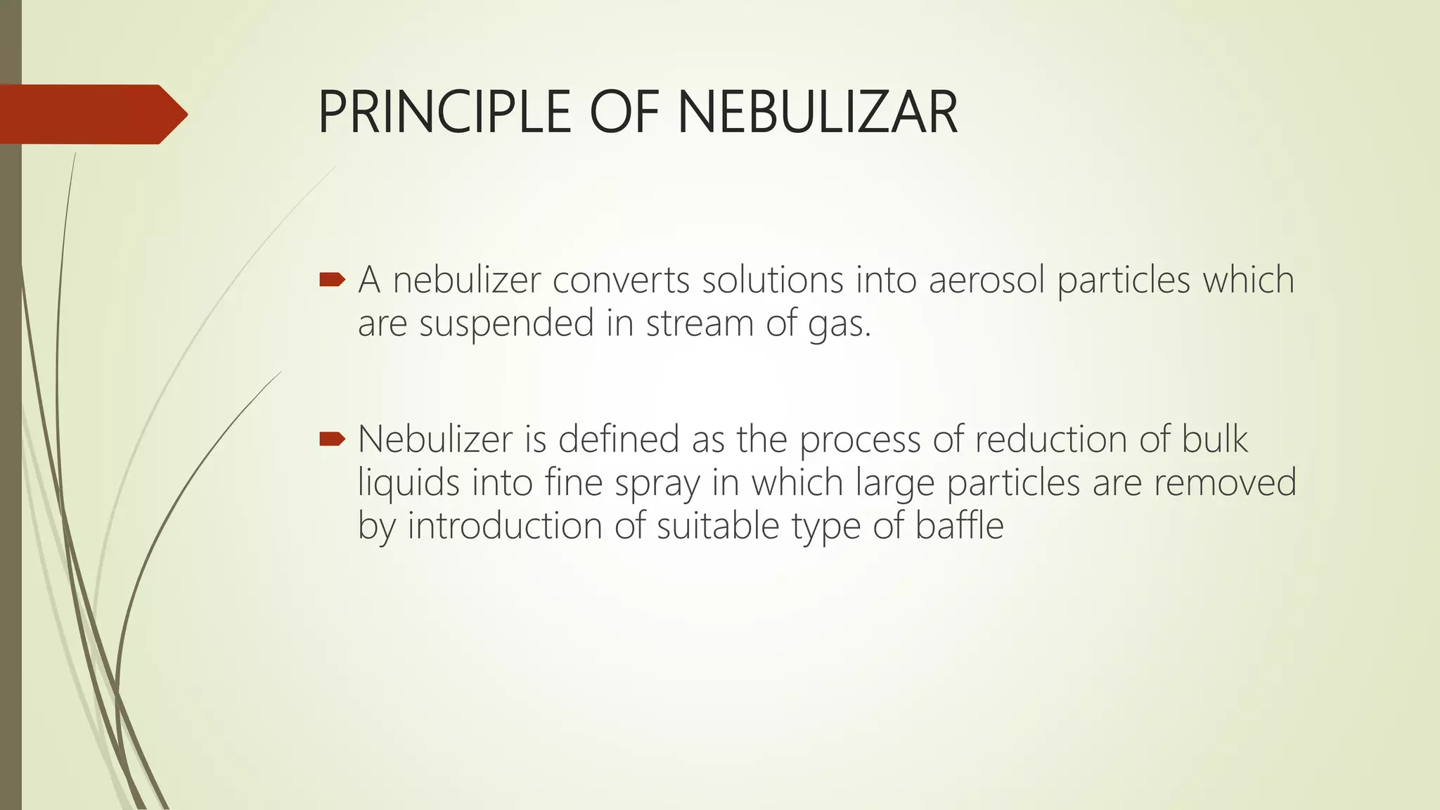 Nebulizer | PPTX