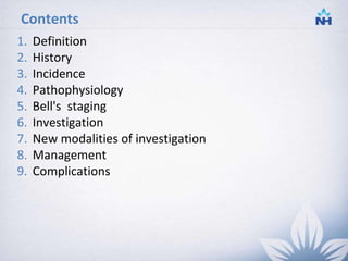 Necrotizing enterocolitis(NEC) | PPTX