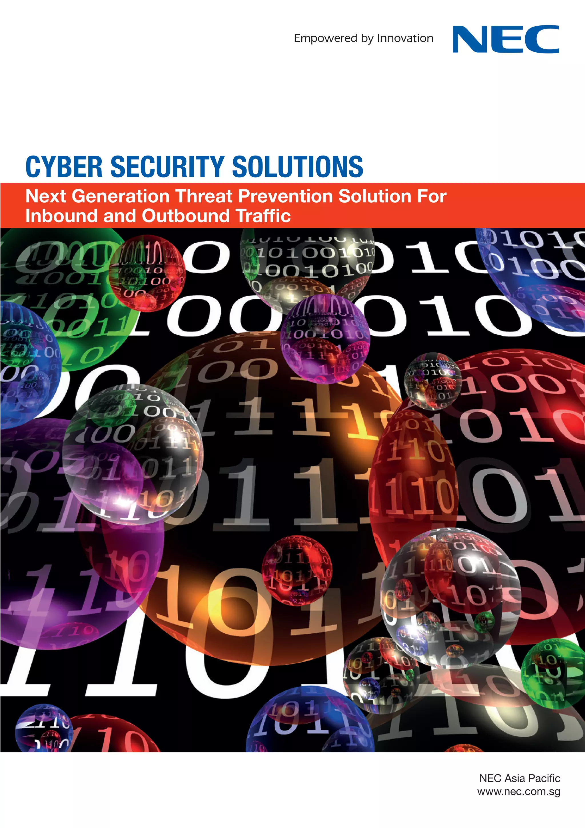 NEC IWS+PAN - Cyber Security Solutions | PDF