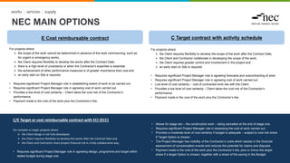 NEC4 Toolkit presentation for contractss | PPTX | Construction Industry ...