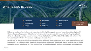 NEC4 Toolkit presentation for contractss | PPTX | Construction Industry ...