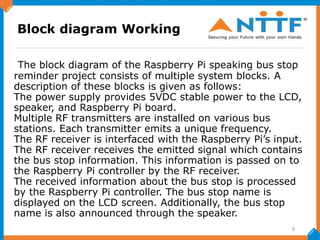 RASPBERRY PI SPEAKING BUS STOP REMINDER- Copy.pptx