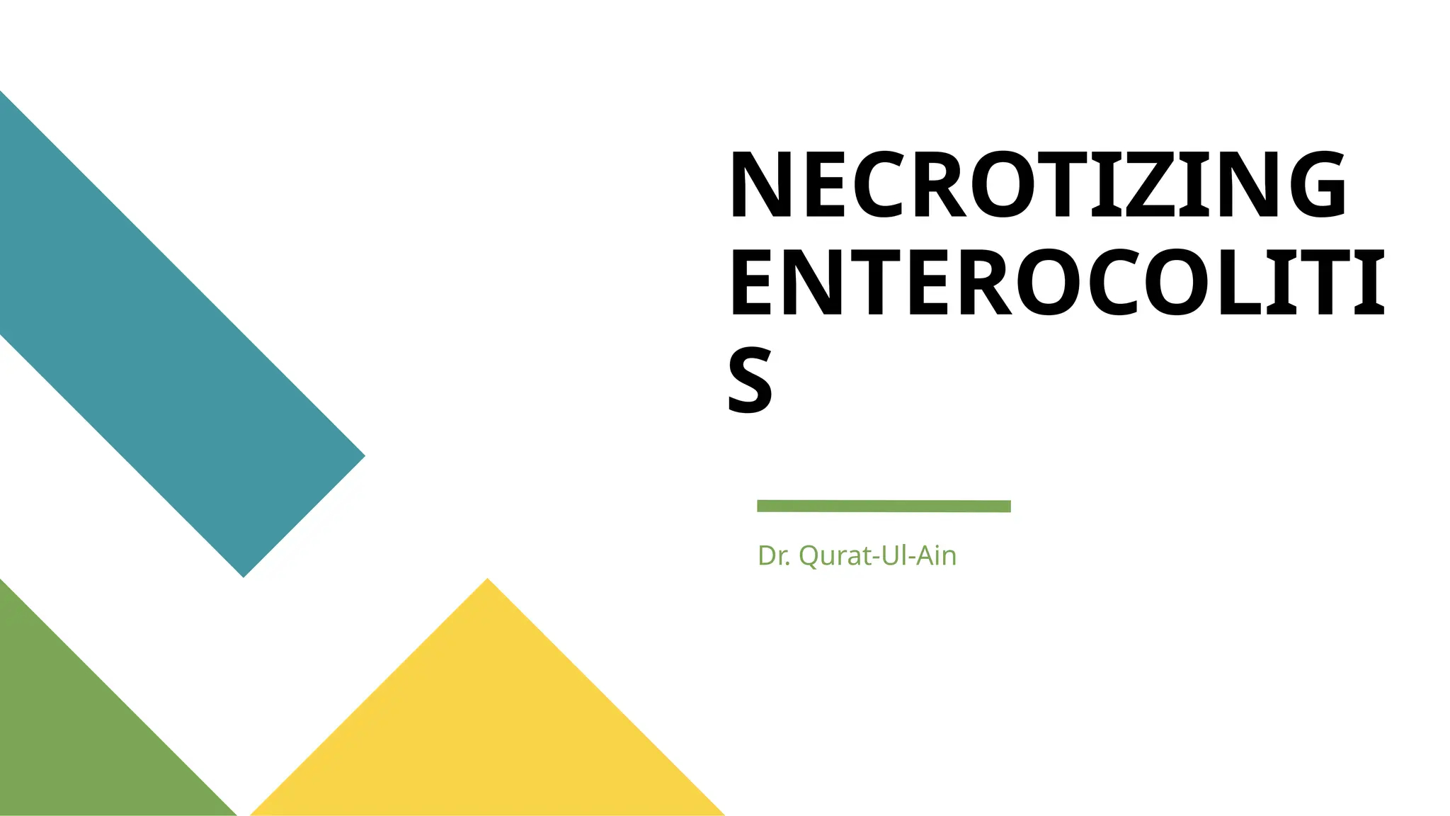 Neonatal Enterocolitis and its causes with treatment. | PPTX