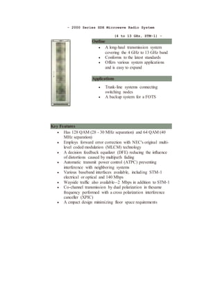 Nec 2000 series | DOCX