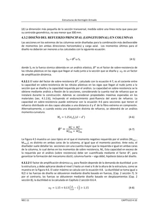 Nec2011 cap4-estructuras de hormigon armado-2013 | PDF