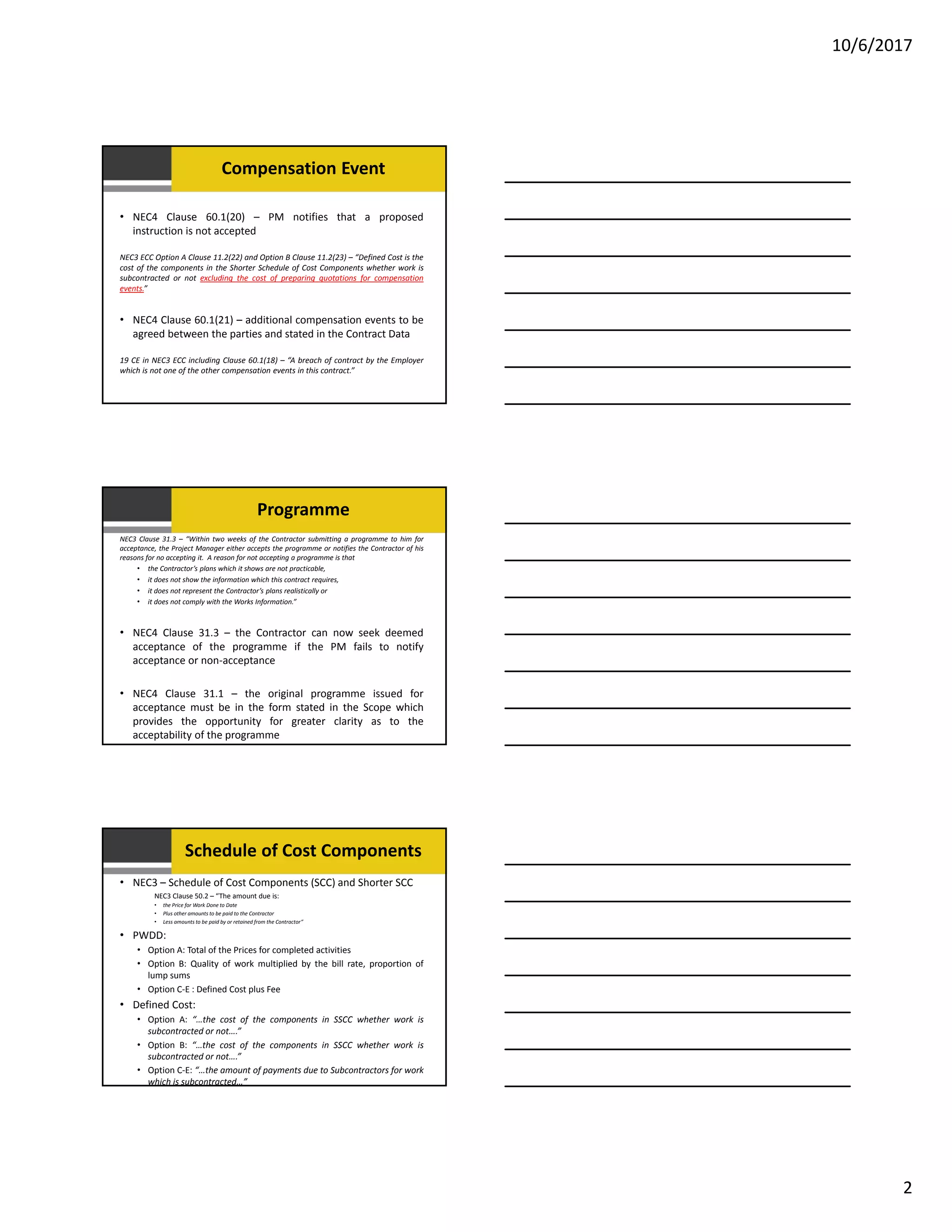 From NEC3 to NEC4 ECC | PDF