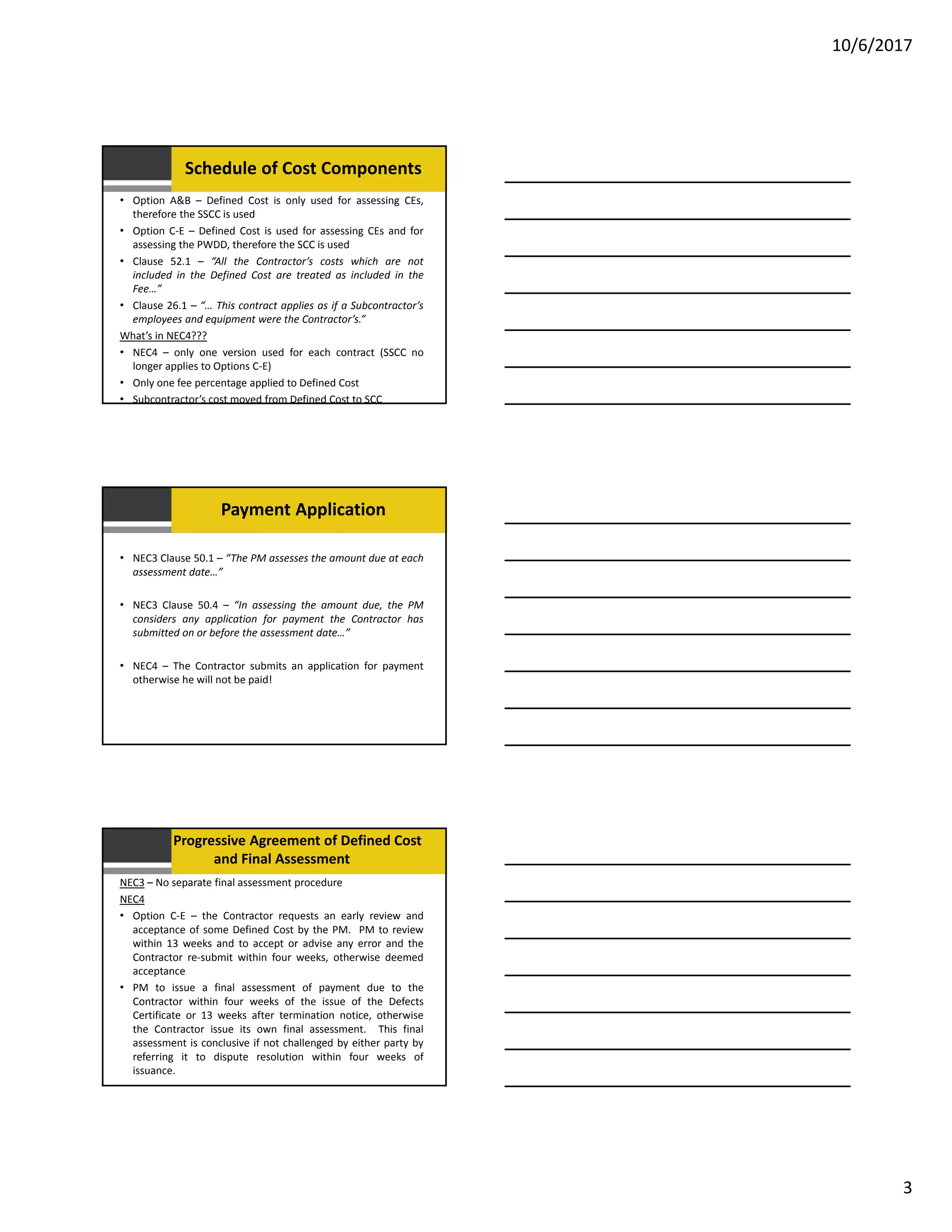 From NEC3 to NEC4 ECC | PDF