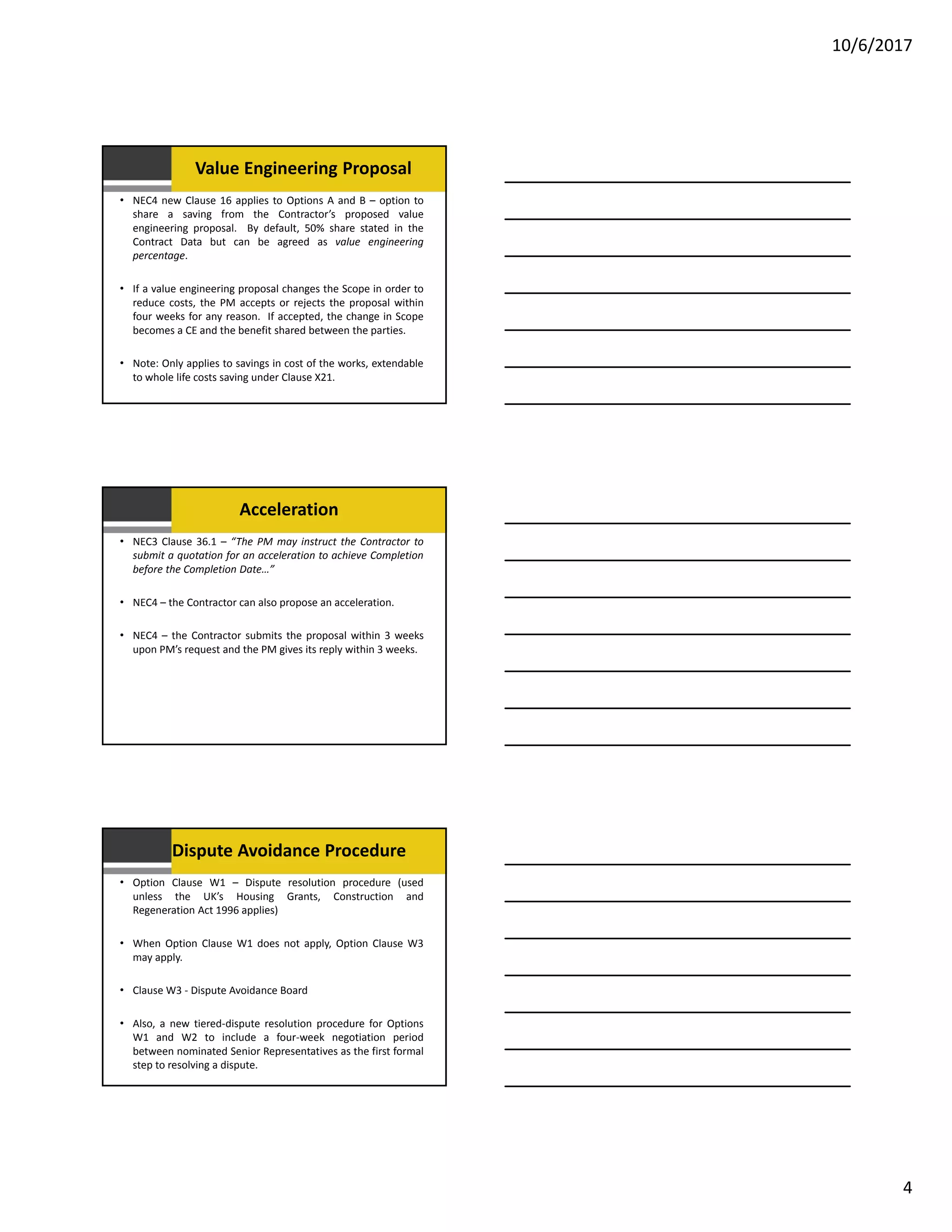 From NEC3 to NEC4 ECC | PDF