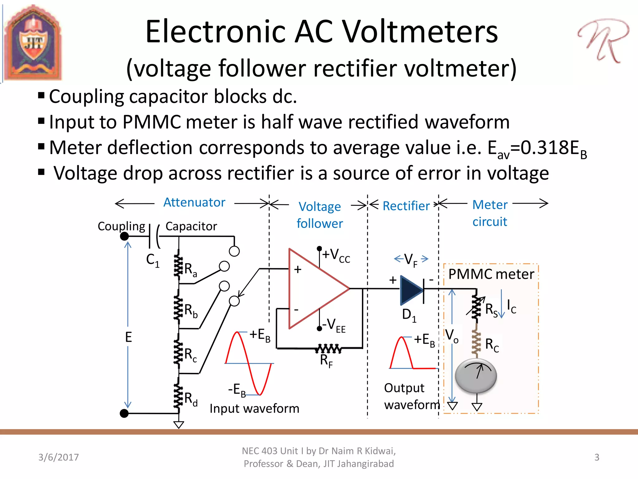 Electronics AC Voltmeter & probes | PDF