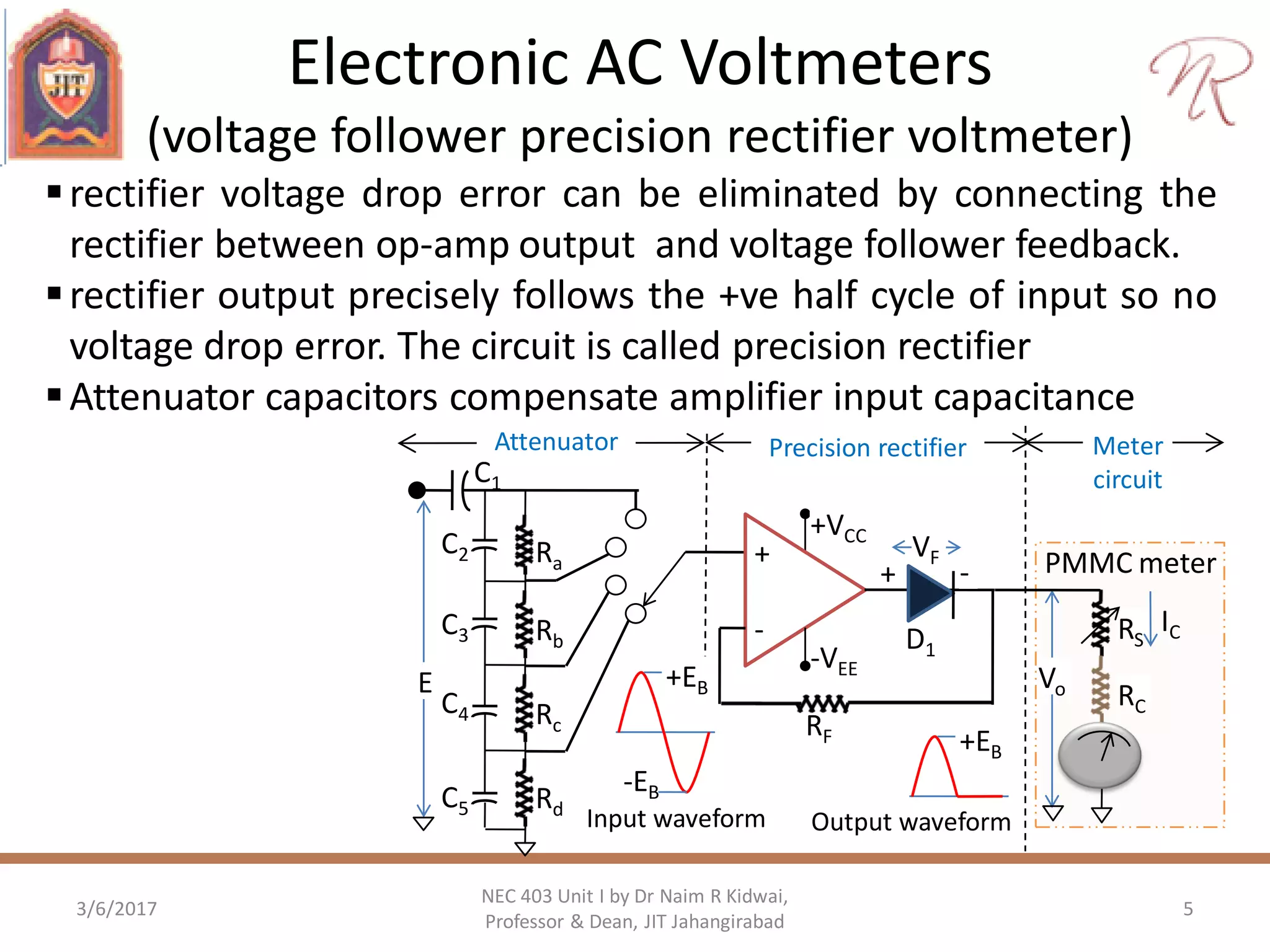 Electronics AC Voltmeter & probes | PDF