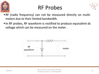 Electronics AC Voltmeter & probes | PDF