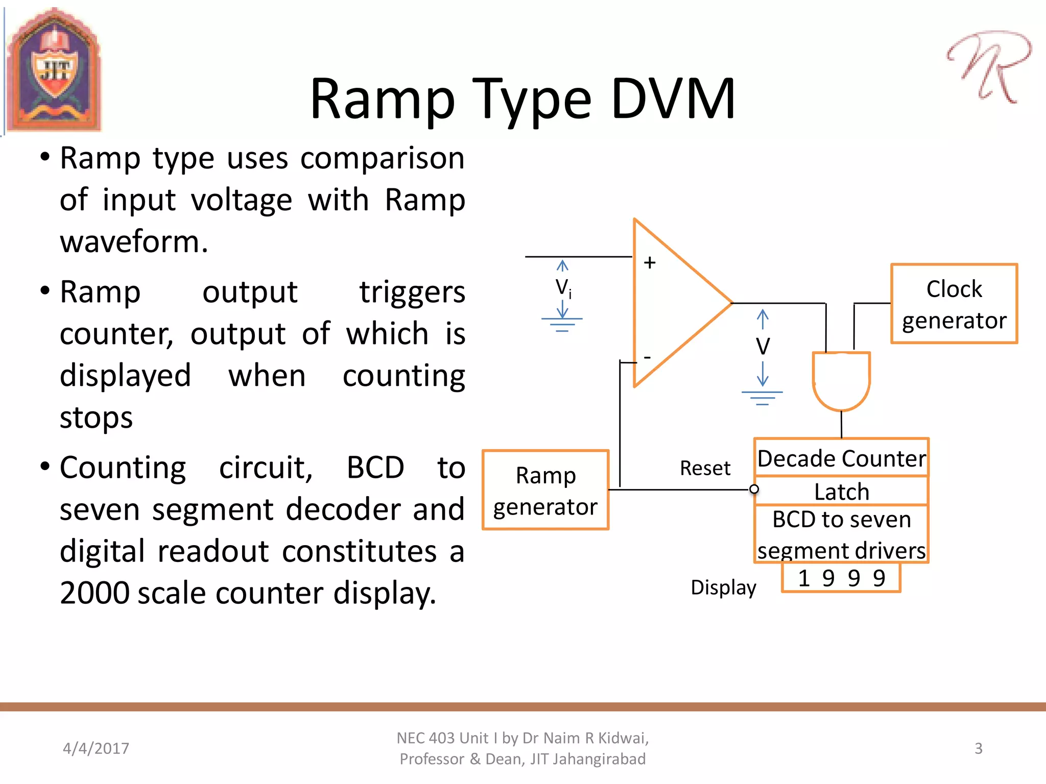 Digital Voltmeter, Digital Multi-meter, Digital frequency meter | PDF