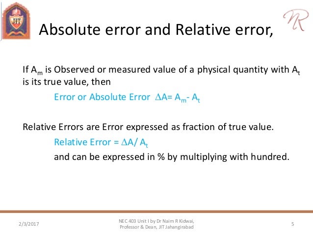 Measurement errors, Statistical Analysis, Uncertainty