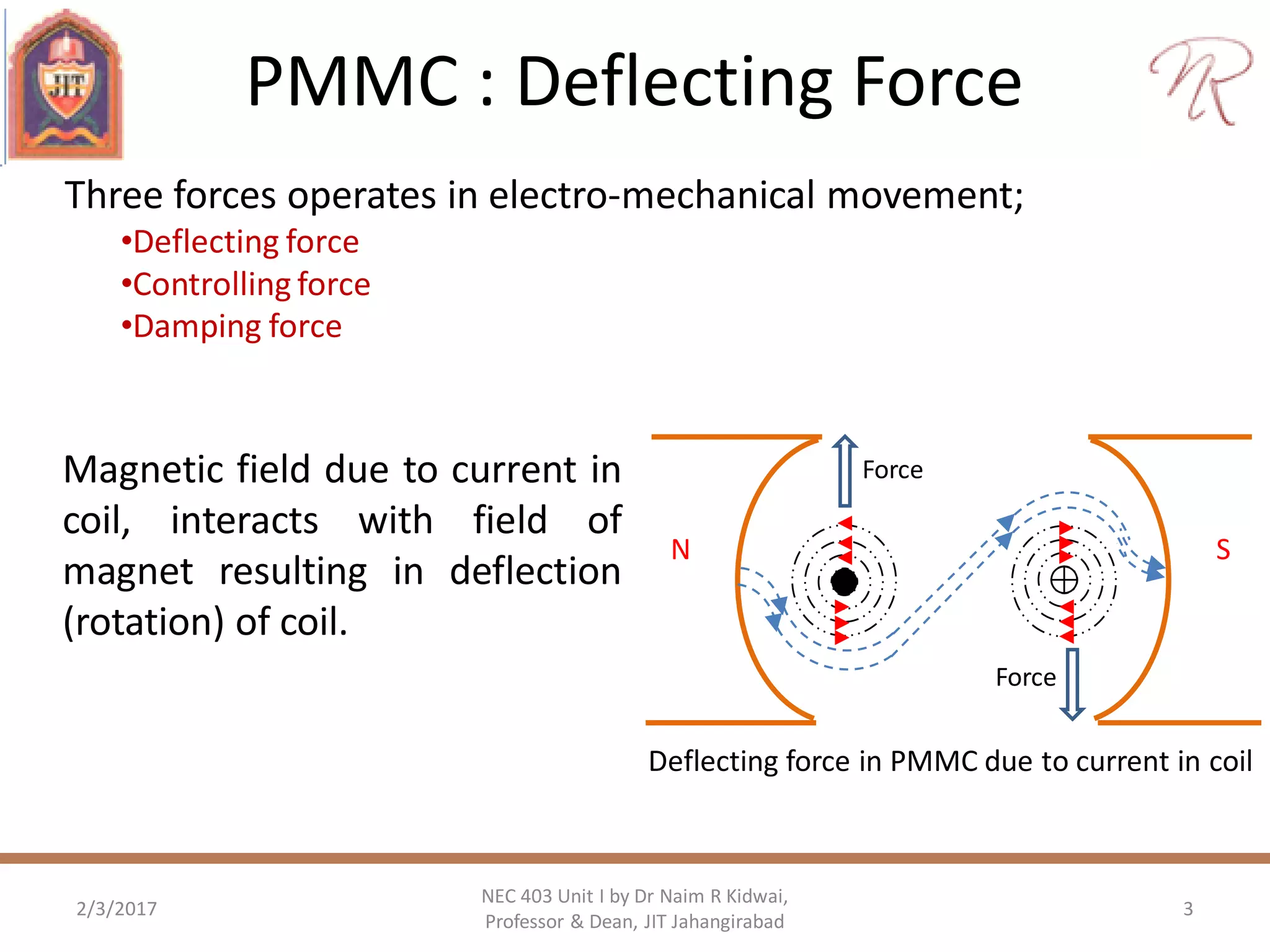 PMMC instruments, Galvanometer, DC Voltmeter, DC Ammeter | PDF