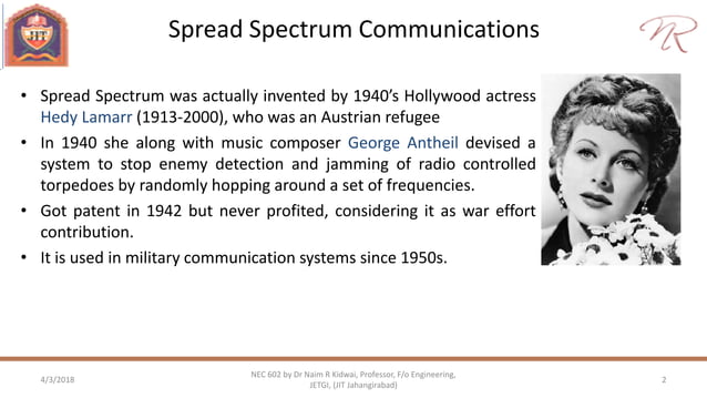 spread spectrum communication | PDF | Digital Audio | Computer Software and Applications