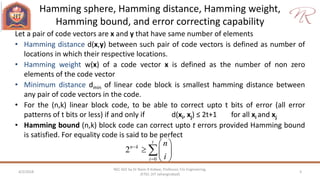 Error Control coding | PDF